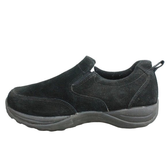 L.L. Bean | Shoes | Ll Bean Black Suede Water Stain Resistant Comfort ...
